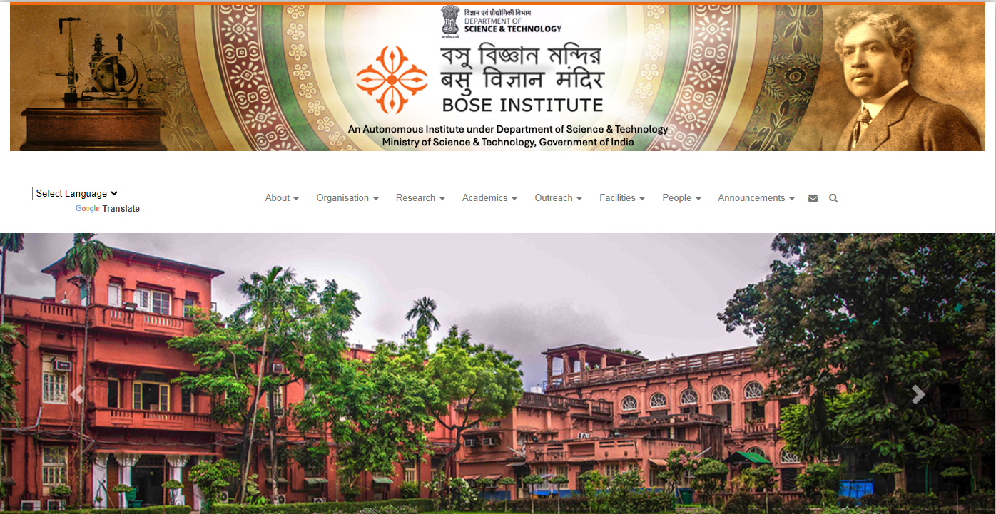 Bose Institute PhD Program 2024 (Autumn Session) Check Eligibility ...